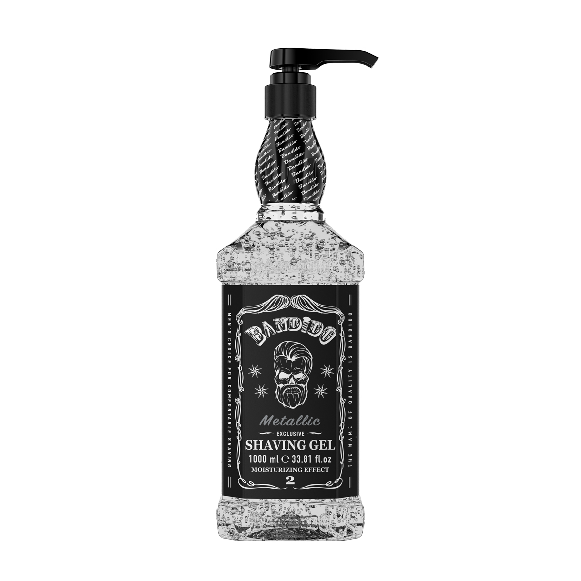 Bandido Shaving Gel Metallic 2 1000 Ml Bandido